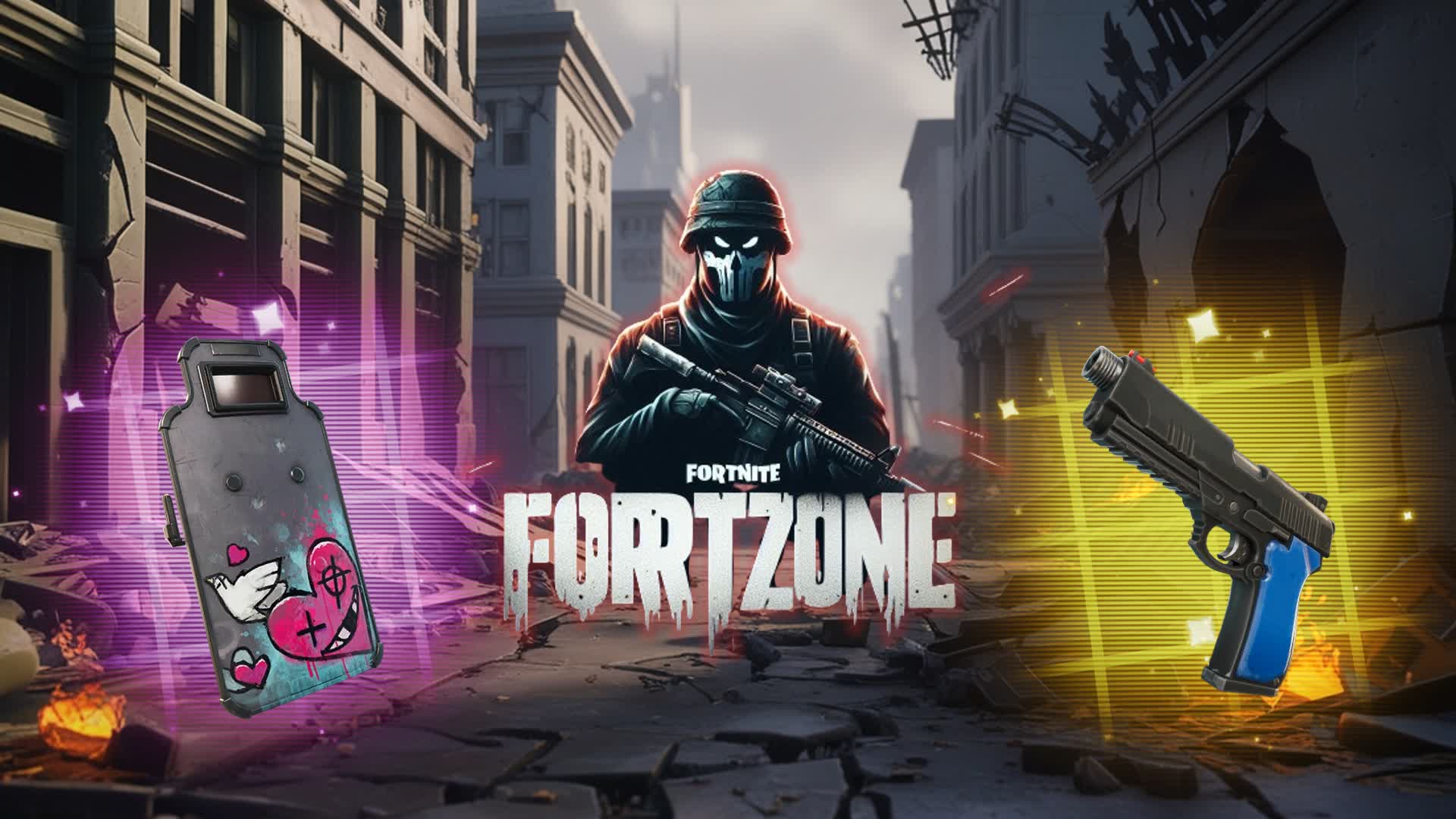 FORTZONE - 🔵POLICE VS CRIMINAL🔴 [ seymo ] – Fortnite Creative Map Code