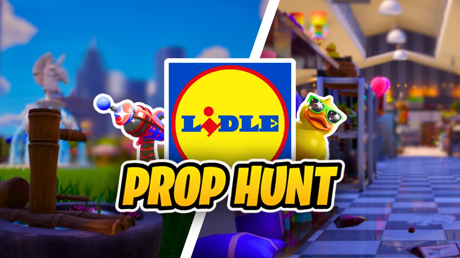 LIDLE PROP HUNT 🛒 [ ramzez ] – Fortnite Creative Map Code