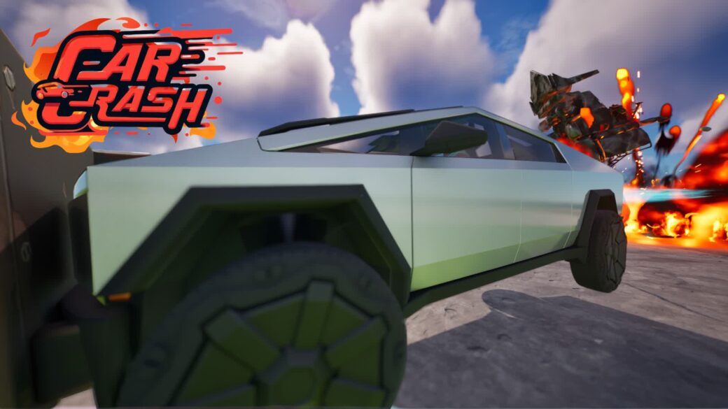 🚗CYBER CAR CRASH🔥 [ koukoukou ] – Fortnite Creative Map Code