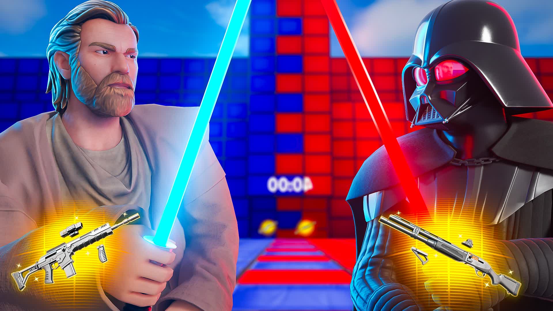 ⭐MEGA STAR RED VS BLUE 🔴🔵 BEST 1V1 FFA [ niradolfn ] – Fortnite ...