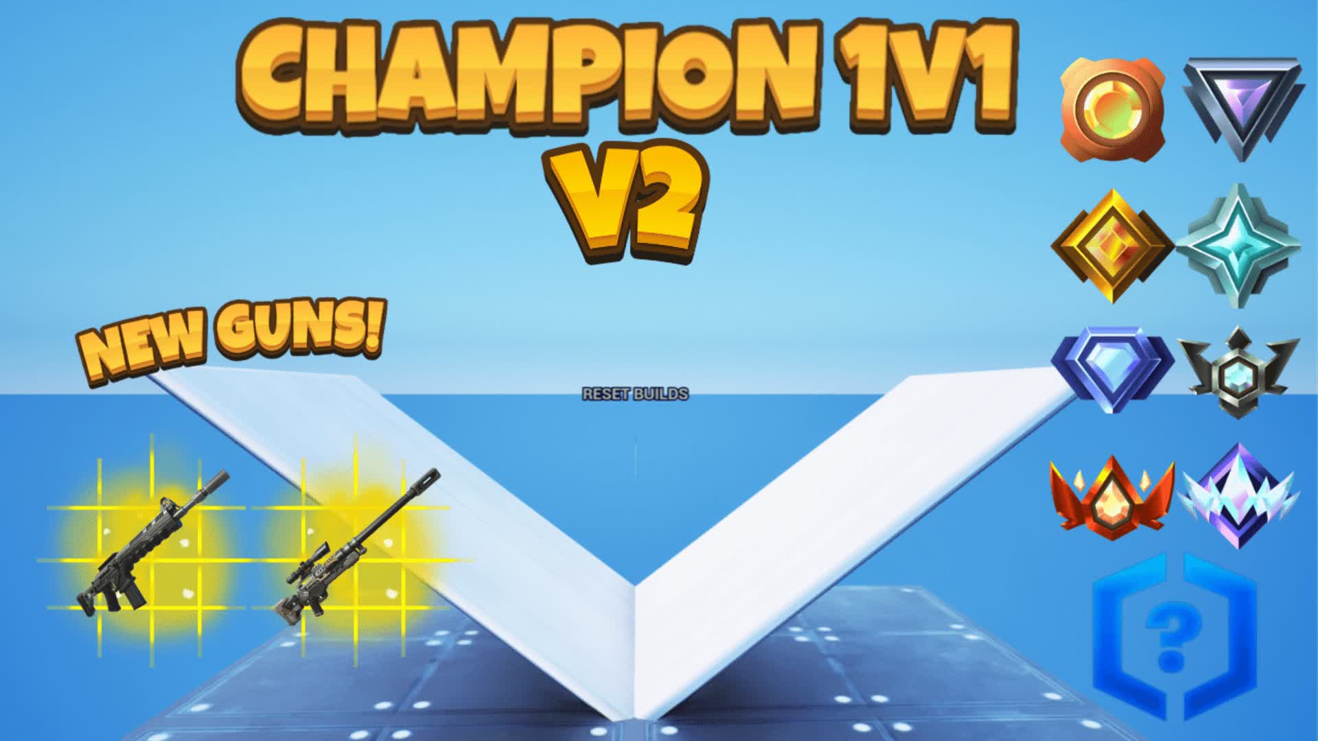 CHAMPION 1V1 V2 [ sillyfv ] – Fortnite Creative Map Code