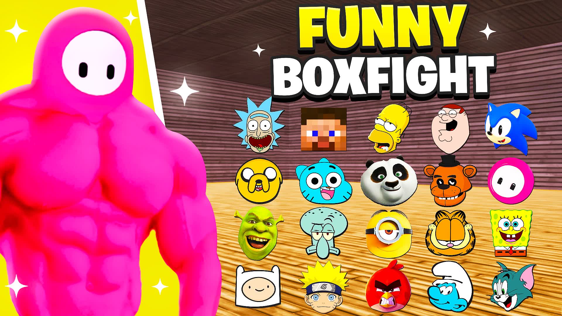 FALL GUYS BOXFIGHTS📦 [ seykoo ] – Fortnite Creative Map Code