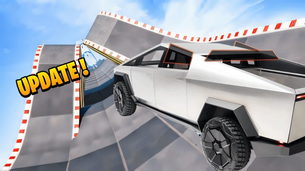 CYBERTRUCK RAPID RAMP [ krimthecreator ] – Fortnite Creative Map Code