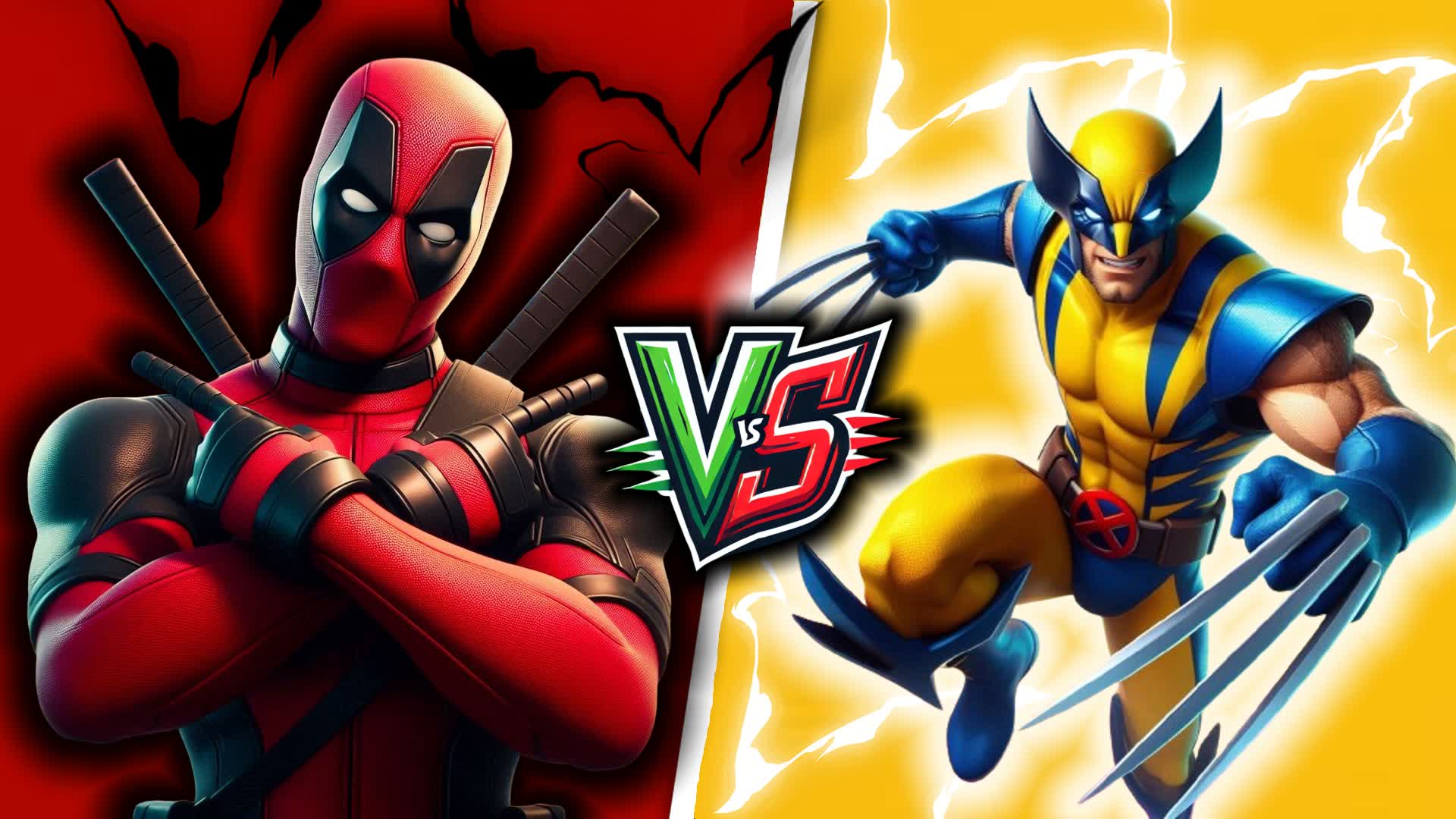 🔴XXL Deadpool VS Wolverine 🟡 [ edik ] – Fortnite Creative Map Code
