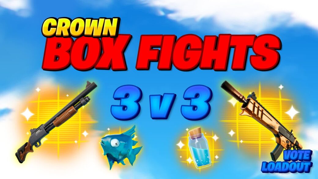 👑 BOX FIGHTS (3v3) 🏛 [ shinyyy ] – Fortnite Creative Map Code
