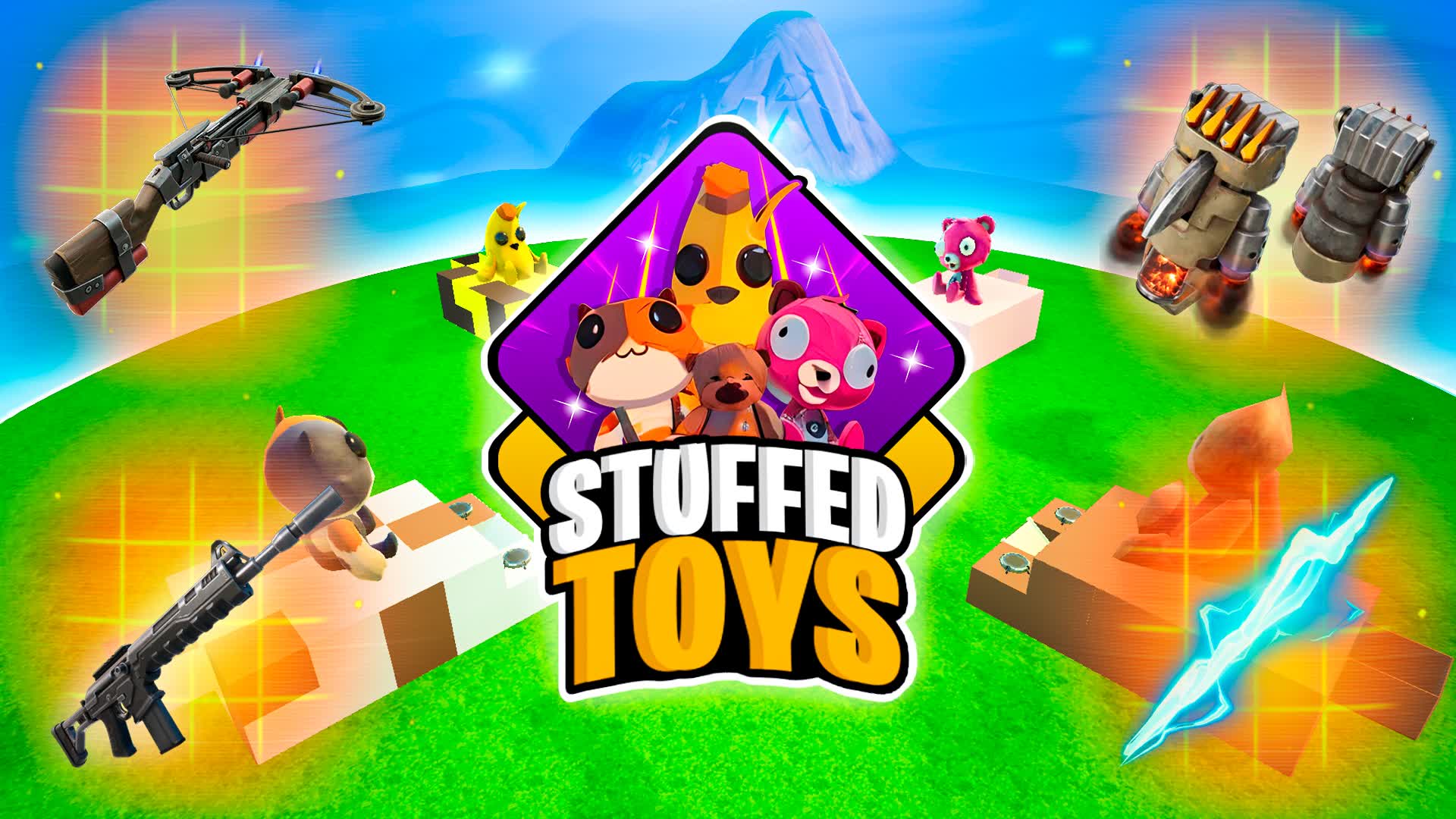 🧸 Stuffed Toys 4 🧸 Zone Wars [ bananin ] – Fortnite Creative Map Code