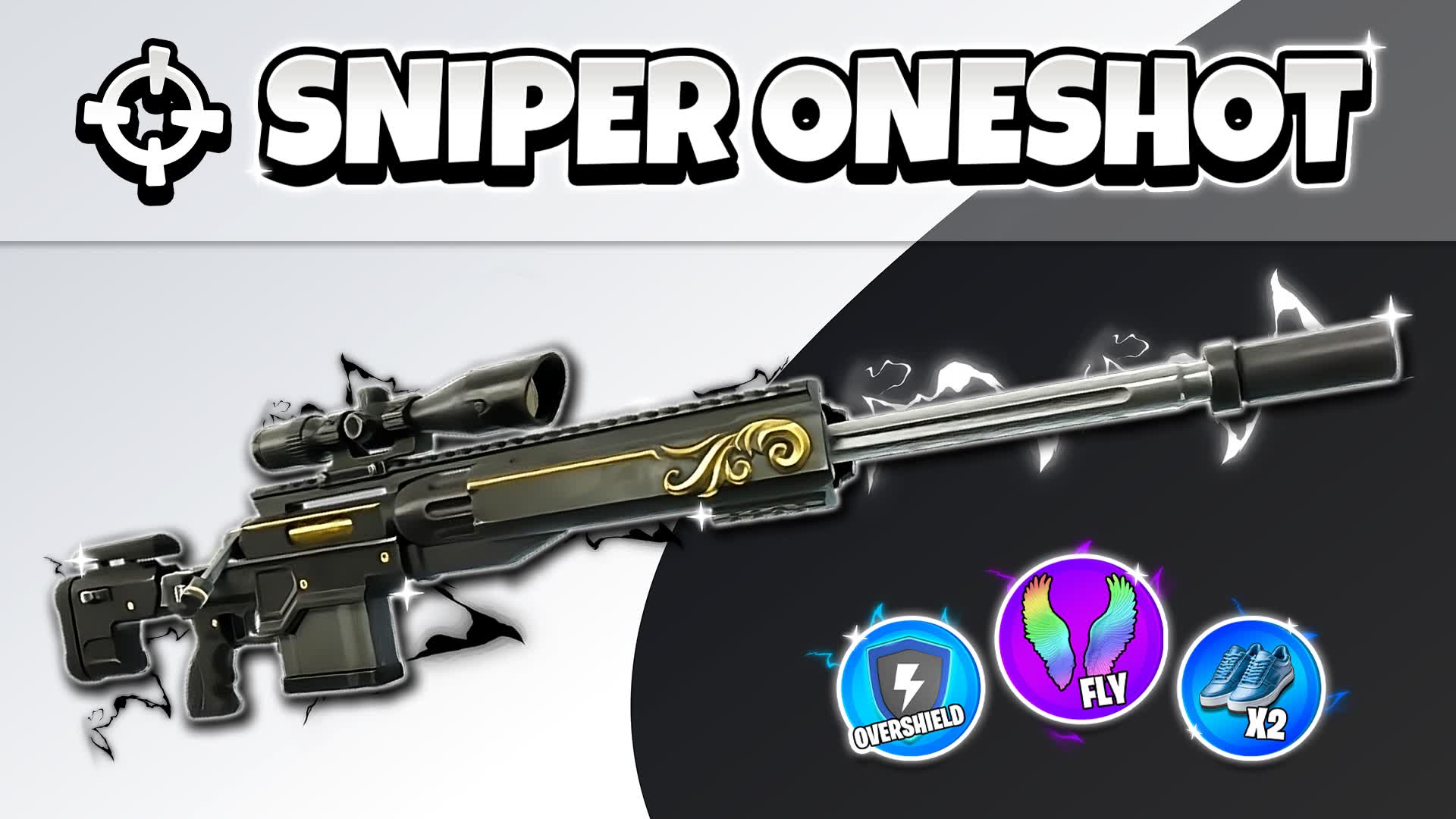 POWER SNIPER ONE SHOT 🏖️ SUMMER [ resilience ] – Fortnite Creative Map Code