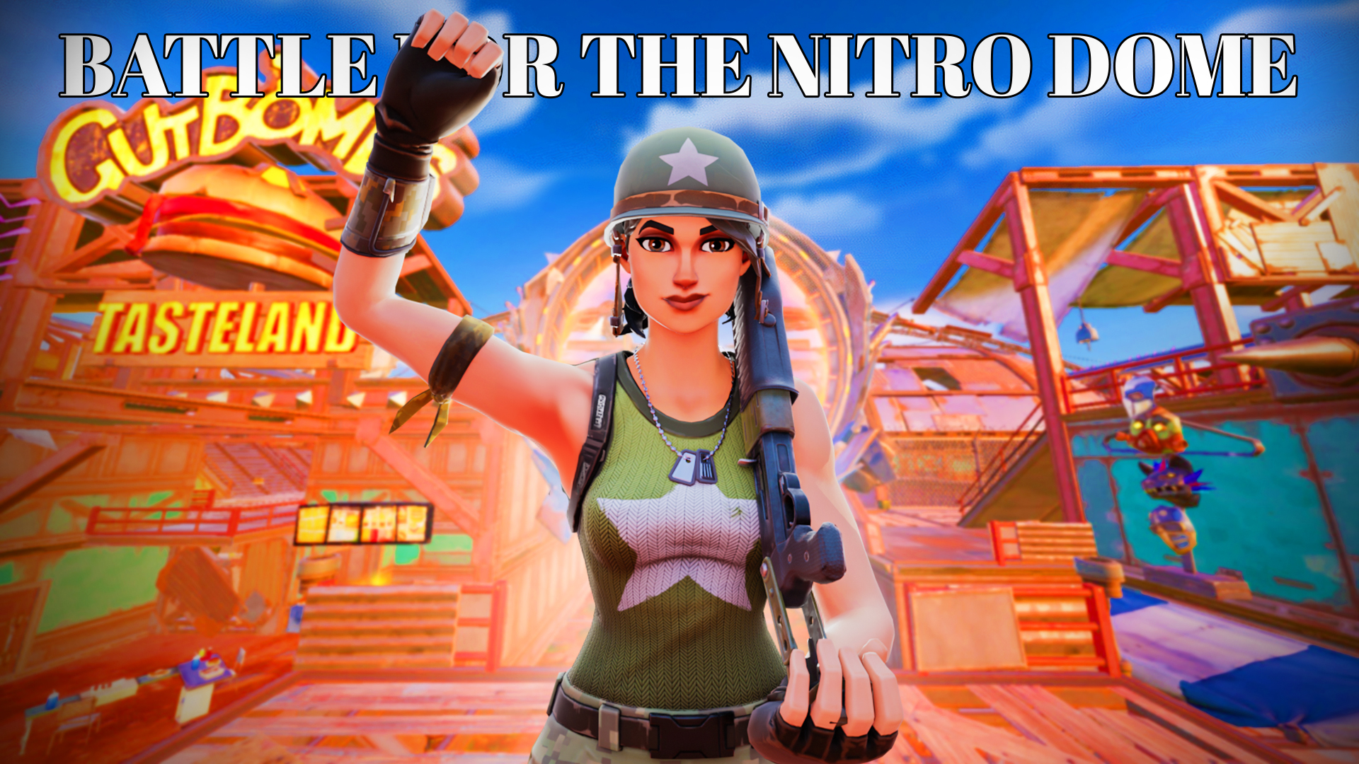 BATTLE FOR NITRO DROME [ a_neckel ] – Fortnite Creative Map Code