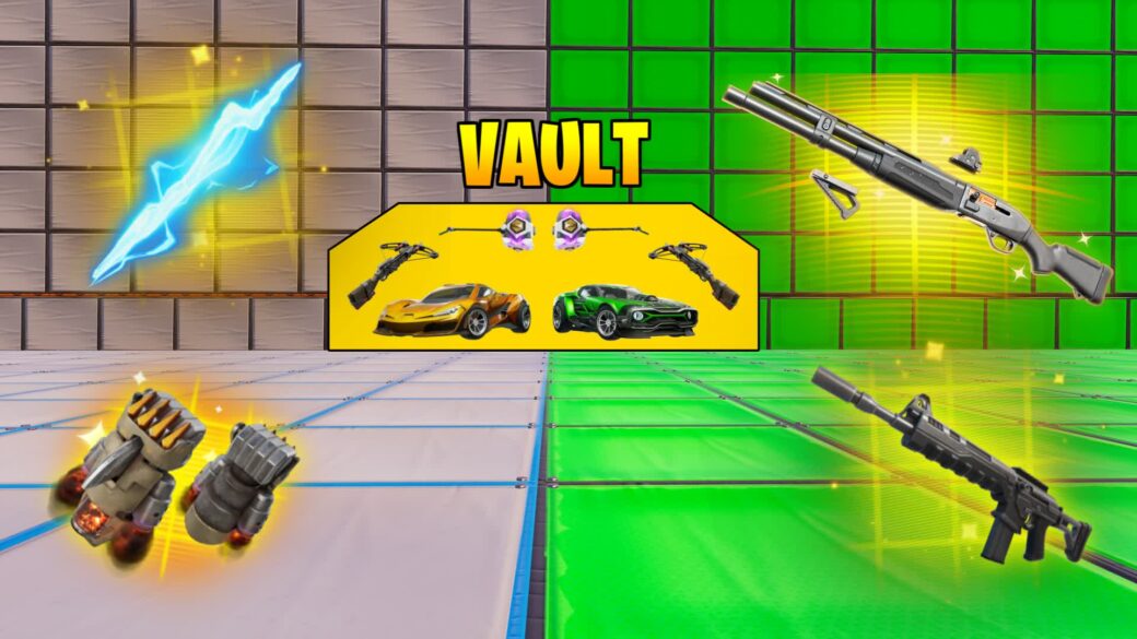 🎱CRAZY WHITE VS GREEN ⚪🟢 [ hirao ] – Fortnite Creative Map Code