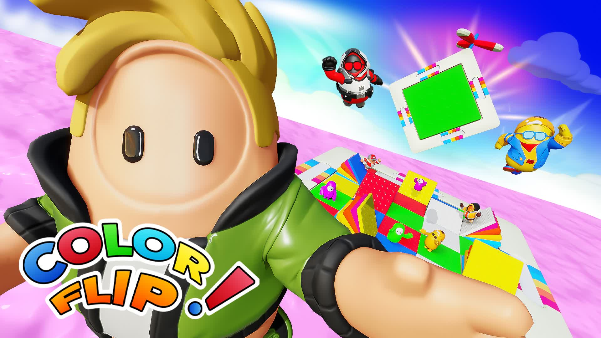 🌈Color Flip Color Switch Fall Guys [ spankysully ] – Fortnite Creative ...