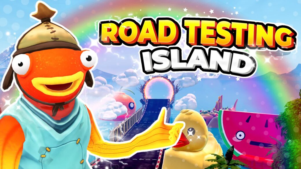 ROAD TESTING MAP 🌈 [ liptonus ] – Fortnite Creative Map Code