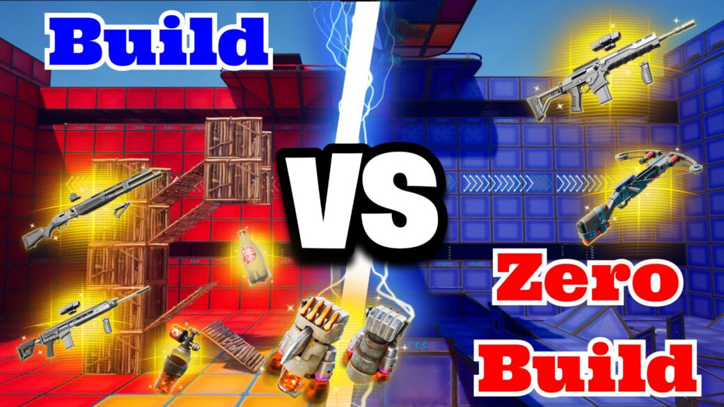 Super RED VS BLUE Build / Zero Build [ root ] – Fortnite Creative Map Code