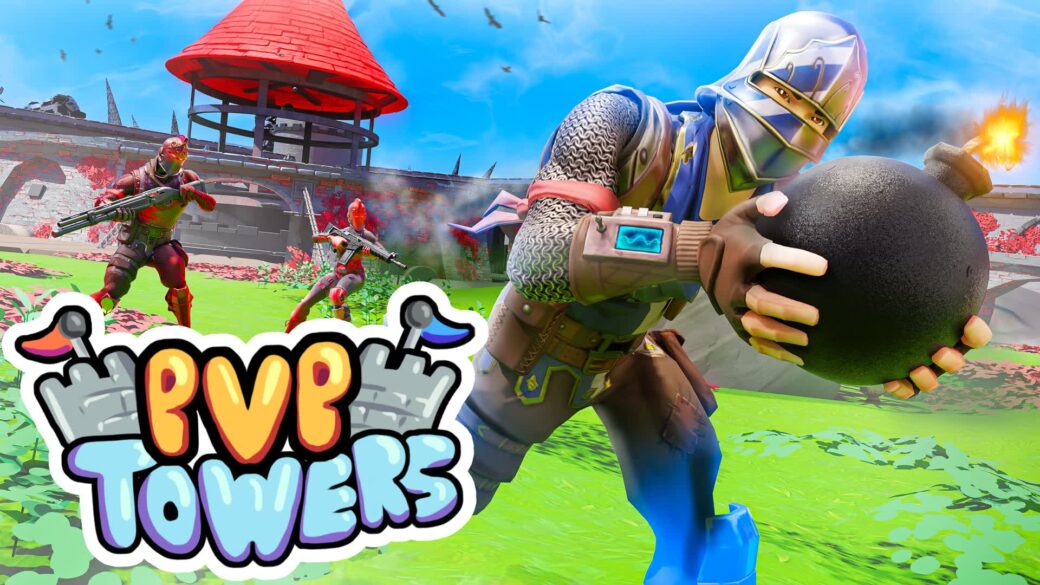 🔴 PVP - TOWERS 🔵 [ Vysena ] – Fortnite Creative Map Code