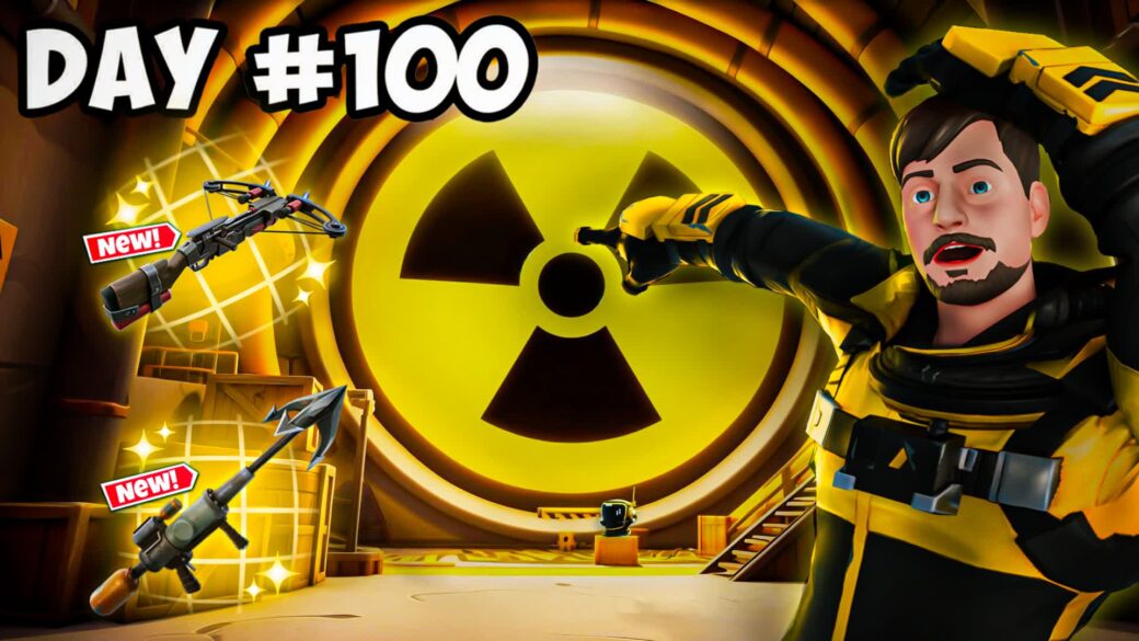 100 DAYS IN NUCLEAR BUNKER [ edencreates ] – Fortnite Creative Map Code