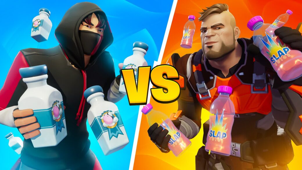 MILK VS SLAP 🥛🍹 [ antouuoine ] – Fortnite Creative Map Code