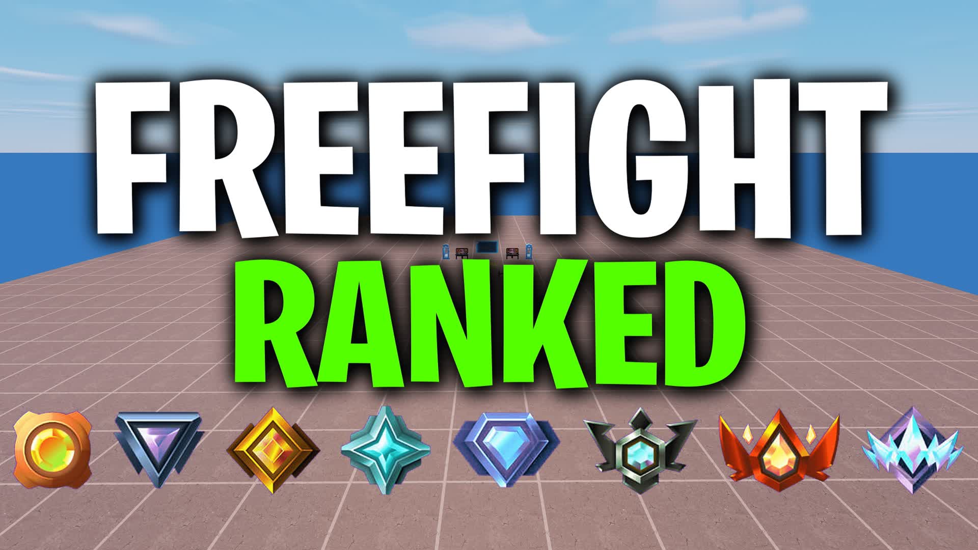 FREEFIGHT RANKED [ vortexcr ] – Fortnite Creative Map Code