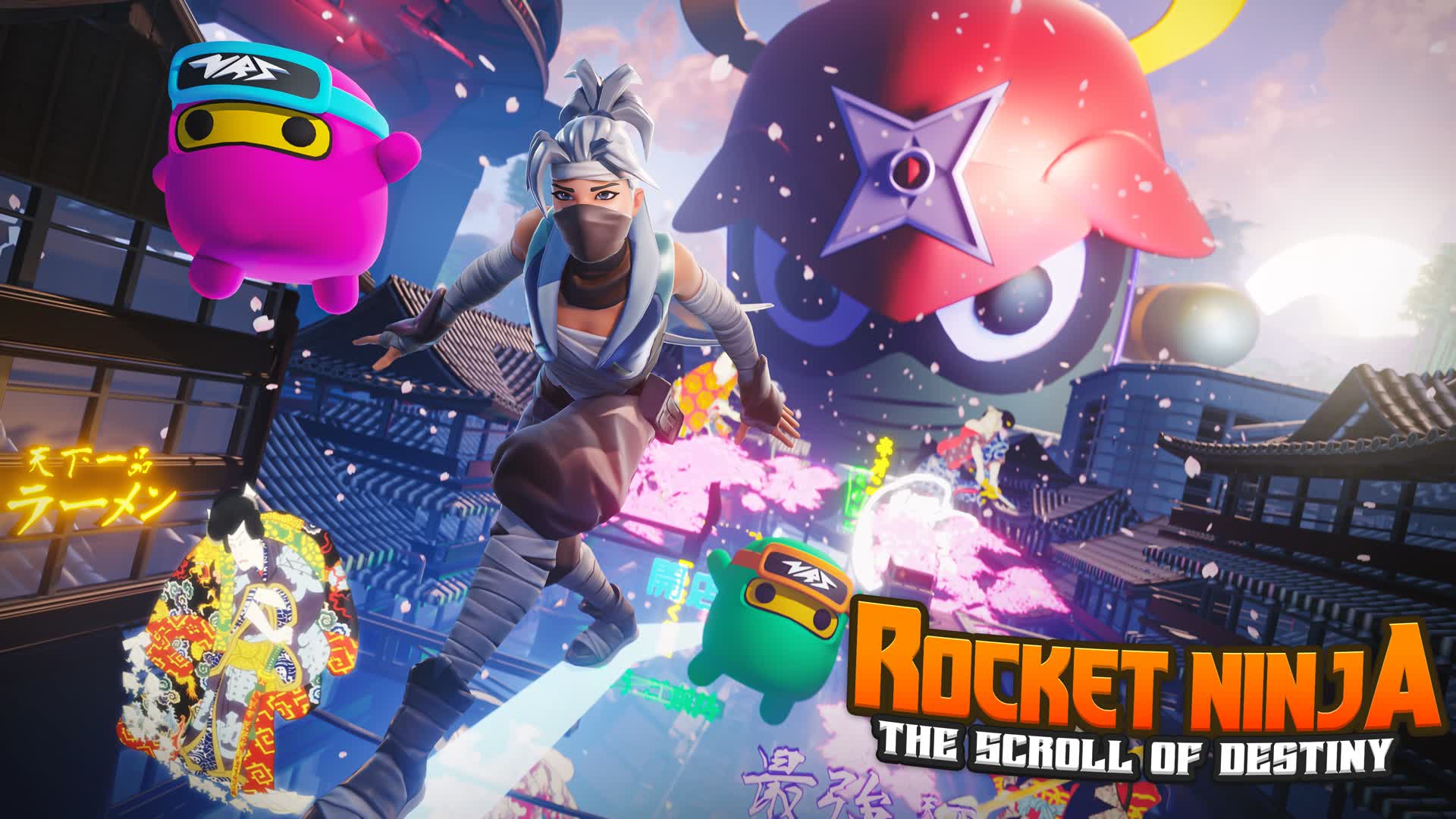 ROCKET NINJA ～SCROLL OF DESTINY～ [ neighbor ] – Fortnite Creative Map Code
