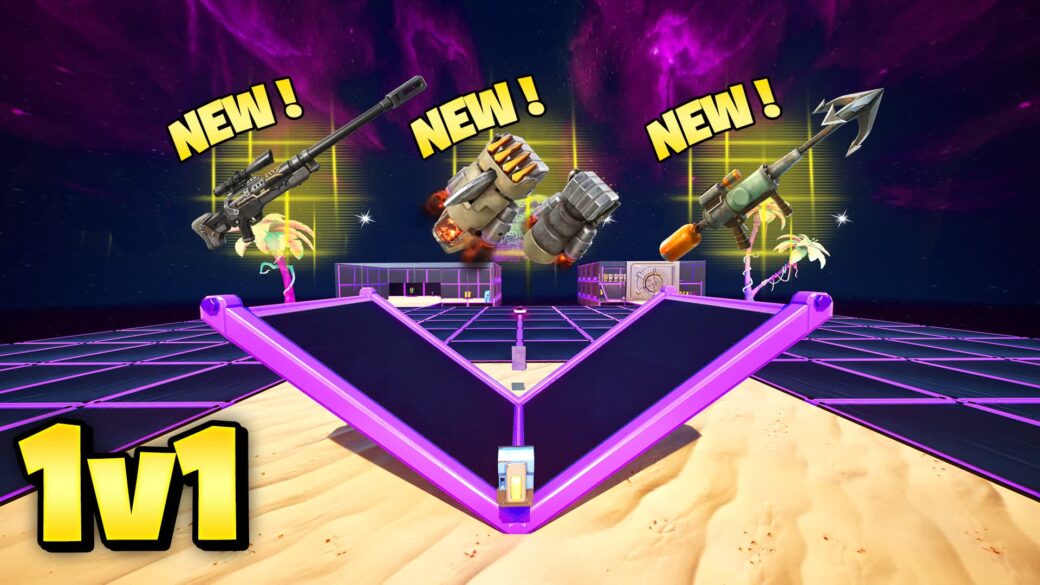 🌌GALAXY 1V1 - ALL WEAPONS⭐ [ inogumi ] – Fortnite Creative Map Code