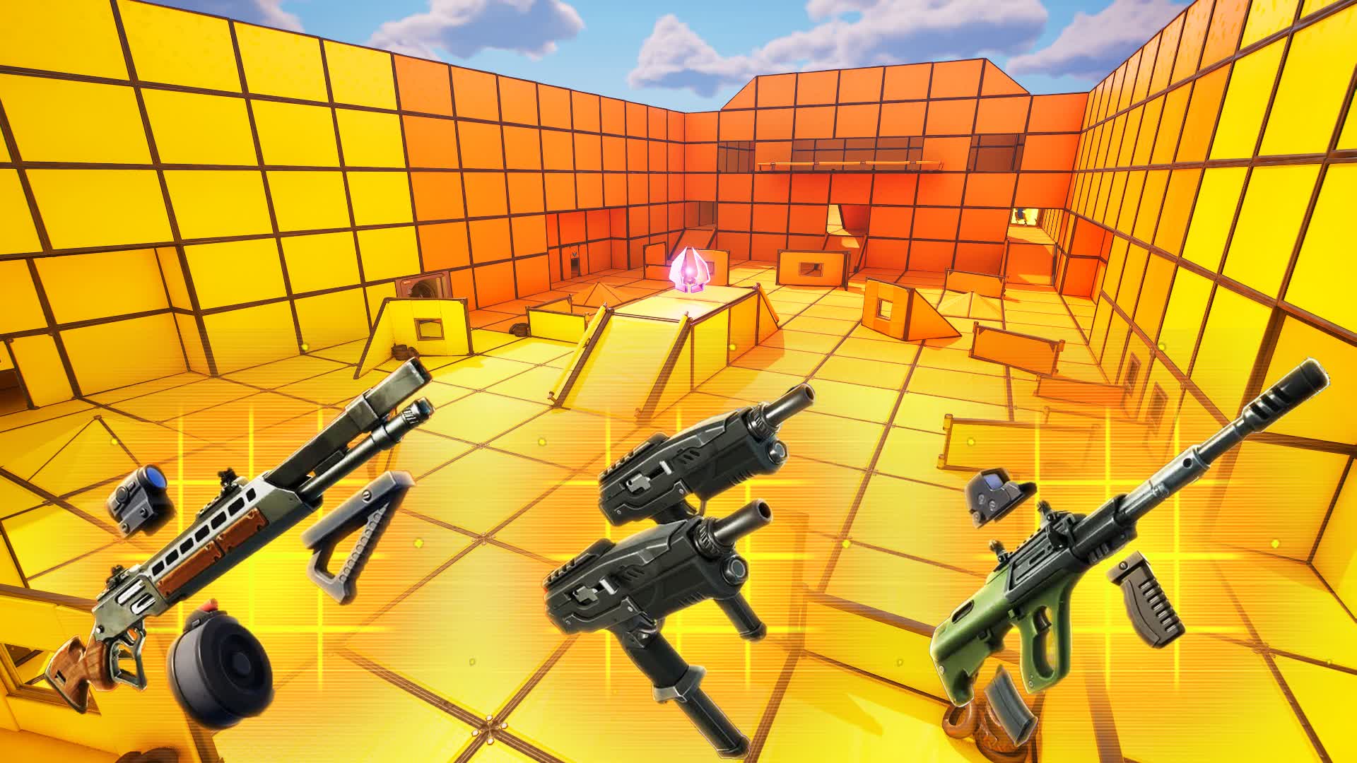 🍌PEELY VS FISHSTICK🐟 [ prowess ] – Fortnite Creative Map Code