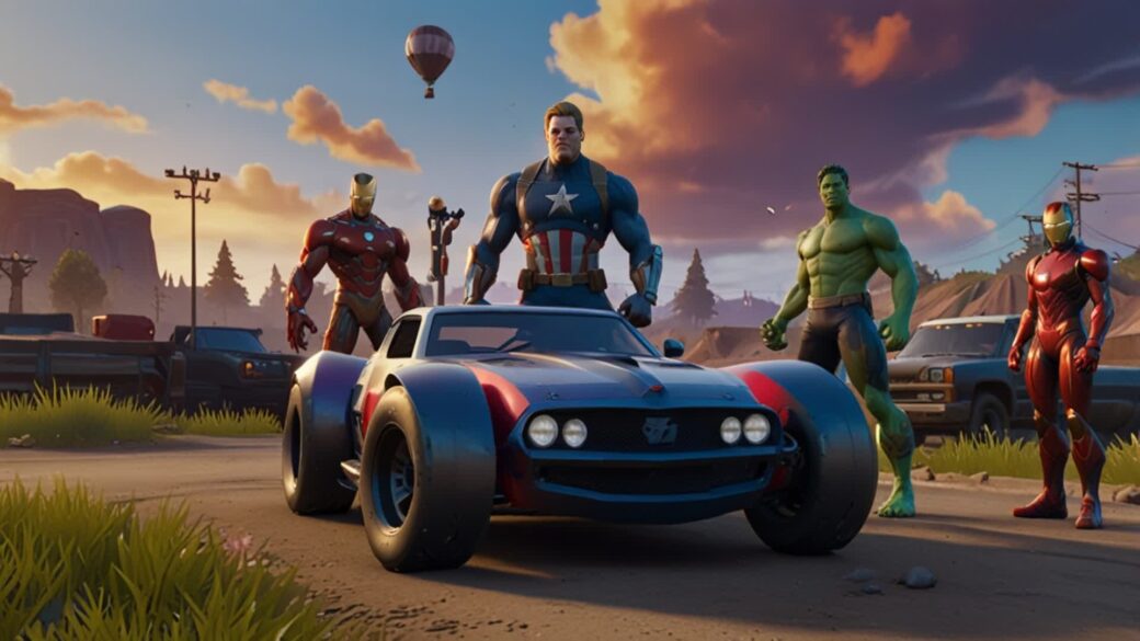 AVENGERS DRIVE [ skayyndagoat ] – Fortnite Creative Map Code