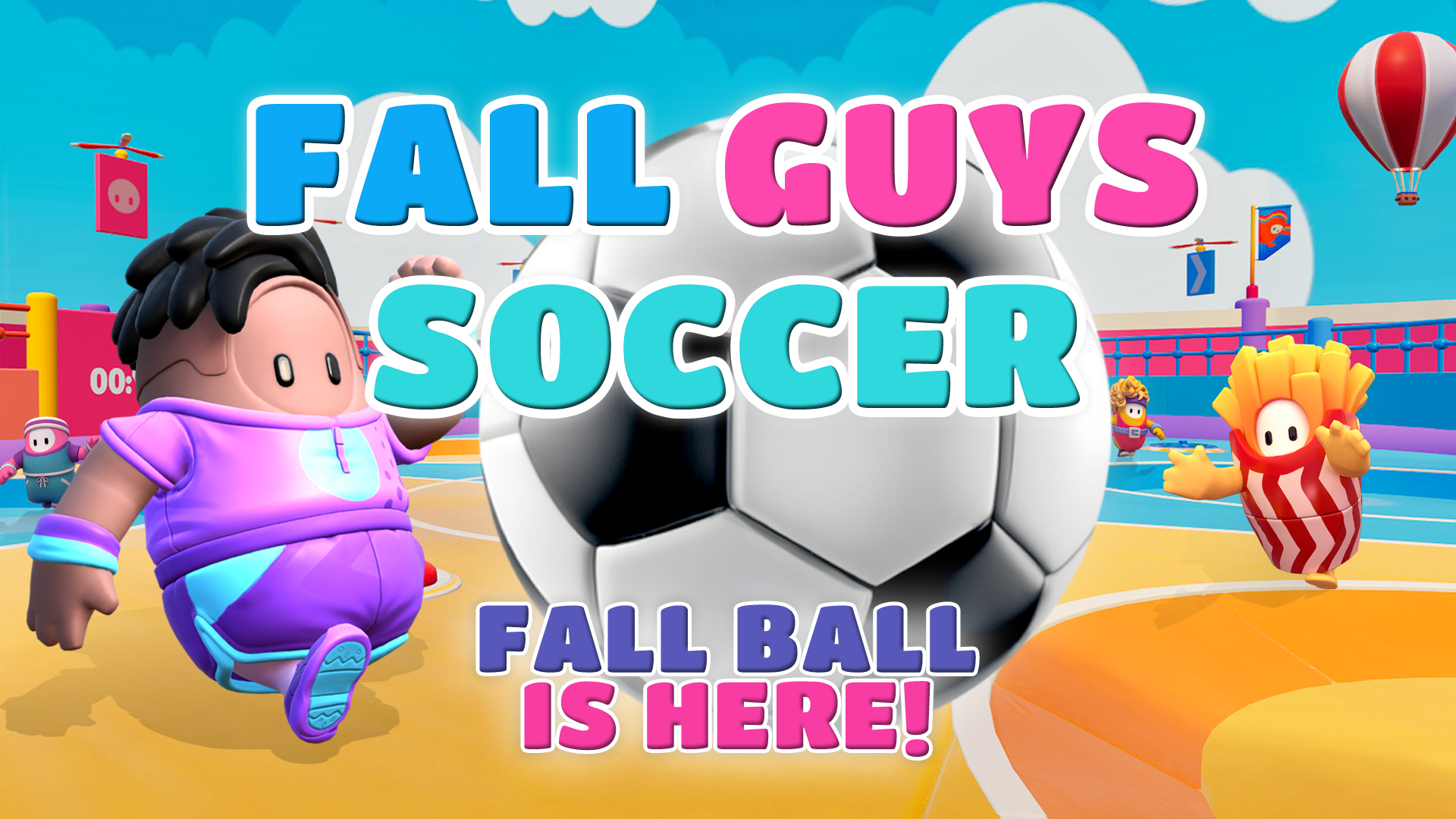 FALL GUYS SOCCER [ vangork ] – Fortnite Creative Map Code