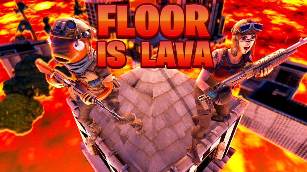 🔥OG FLOOR IS LAVA SOLO BATTLE ROYALE 🌋 [ leertaste ] – Fortnite ...