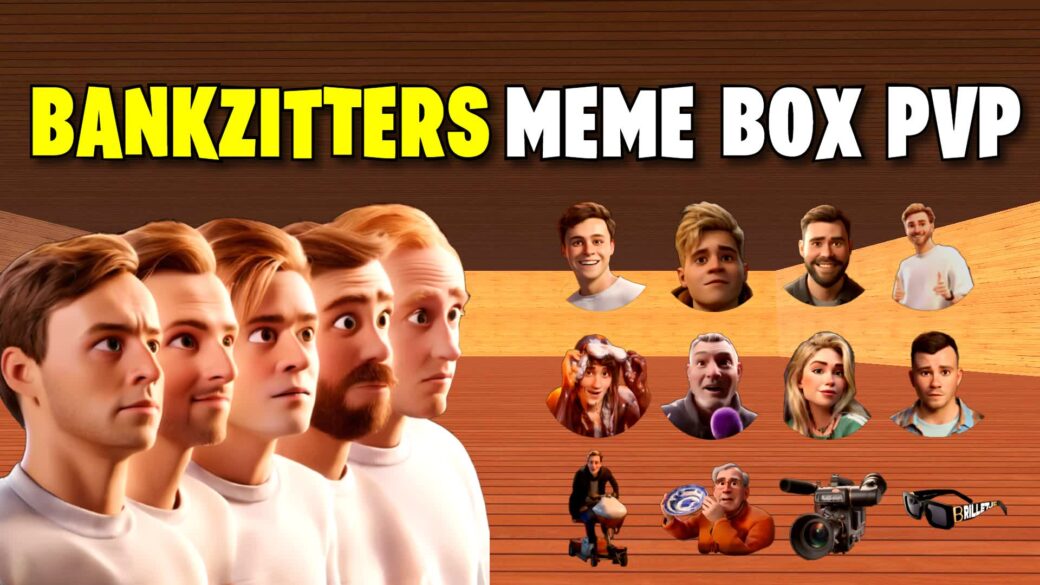 BANKZITTERS MEME BOX PVP 📦 [ rakija ] – Fortnite Creative Map Code