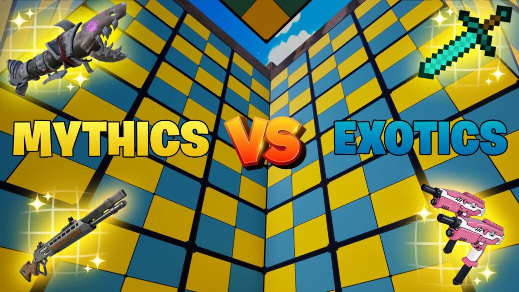 ALL MYTHICS FFA 🆕 [ oxxide ] – Fortnite Creative Map Code