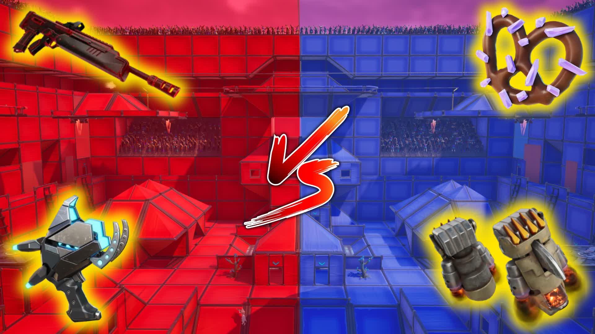 ARENA RED VS BLUE 🔴🔵 [ cgd ] – Fortnite Creative Map Code
