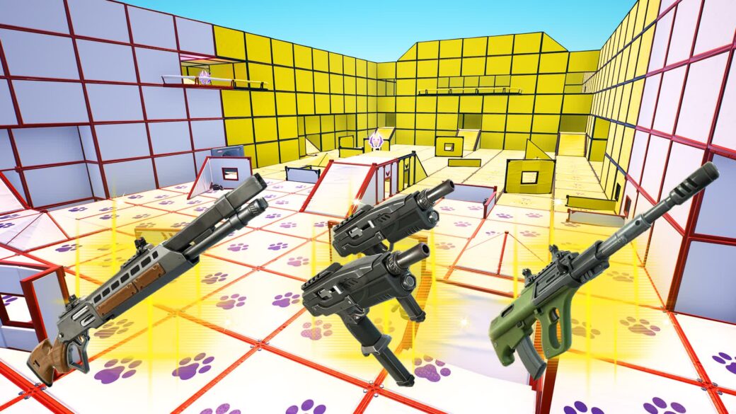 🐱MEOWSCLES VS PEELY🍌 [ heltia ] – Fortnite Creative Map Code