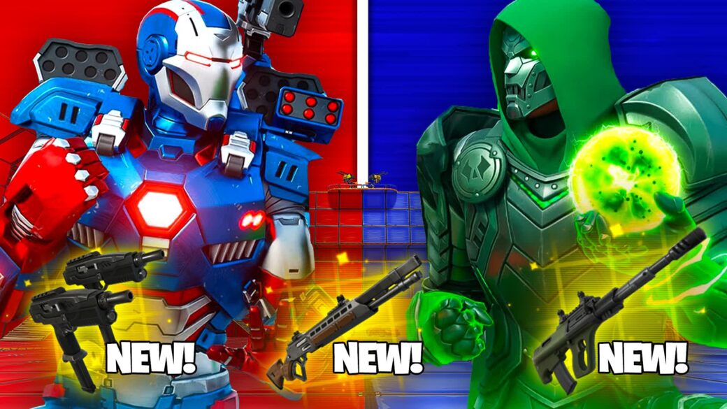DOOM RED VS BLUE 🔴🔵 [ itsgopex ] – Fortnite Creative Map Code