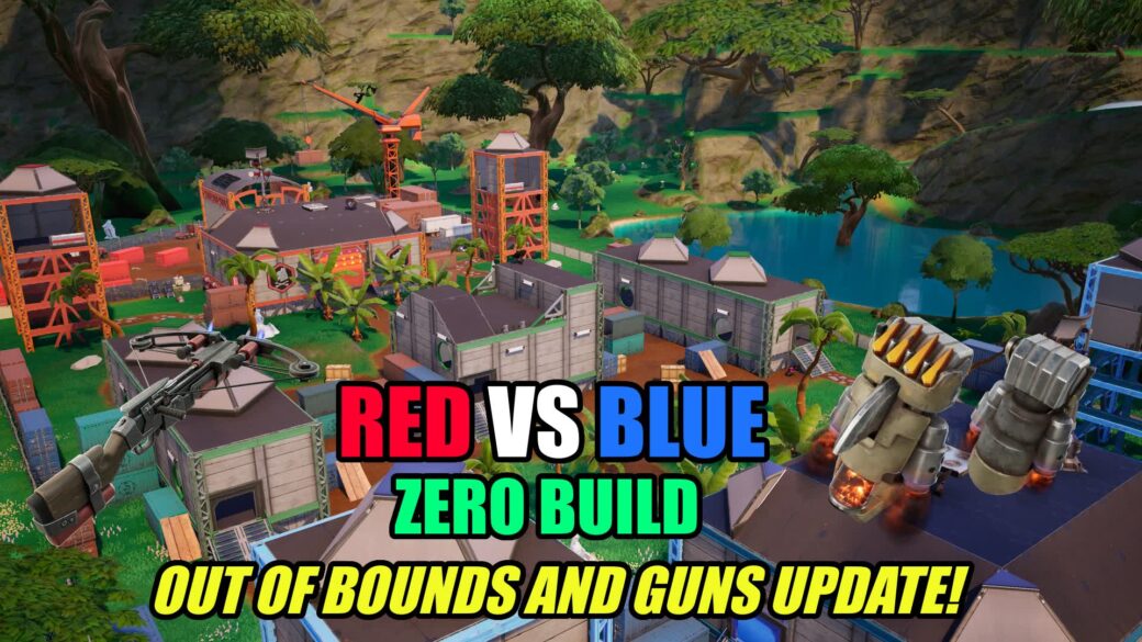 ZERO BUILD - RED VS BLUE - UPDATED! [ truemrx ] – Fortnite Creative Map ...