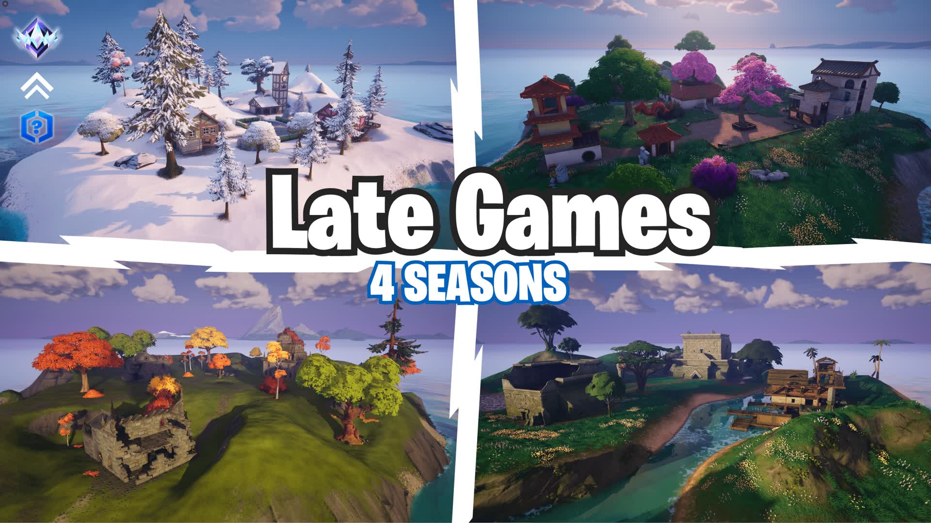 Late Games [4 Season] [ mamaw1ne ] – Fortnite Creative Map Code