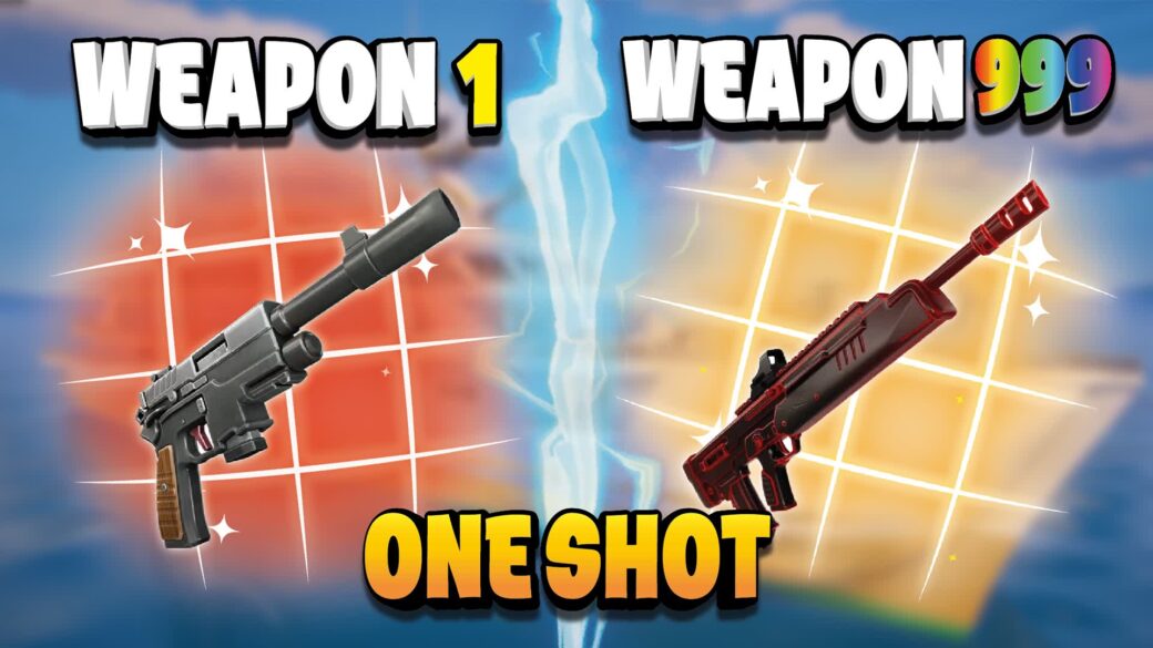 🔫 MEGA YACHT GUN GAME | 🎯 ONE SHOT [ keyz-leaxyz ] – Fortnite Creative ...