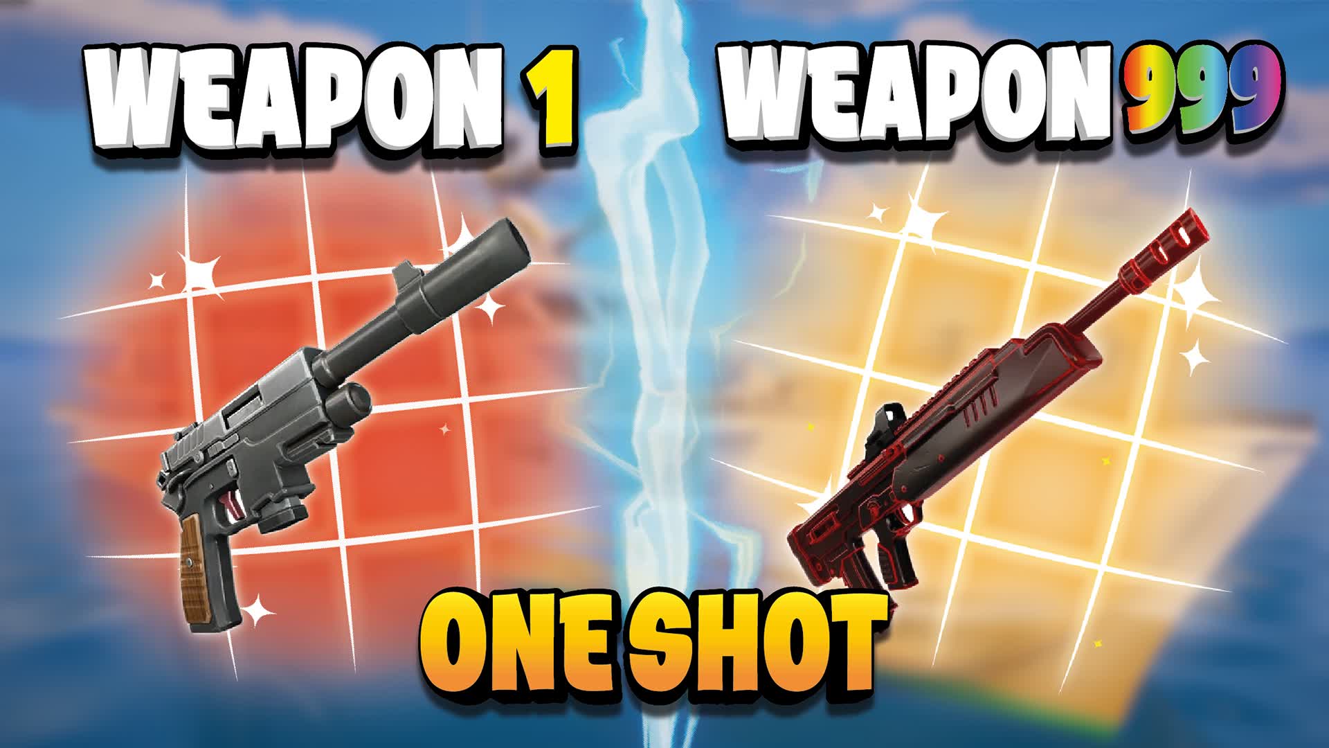 🔫 MEGA YACHT GUN GAME | 🎯 ONE SHOT [ keyz-leaxyz ] – Fortnite Creative ...