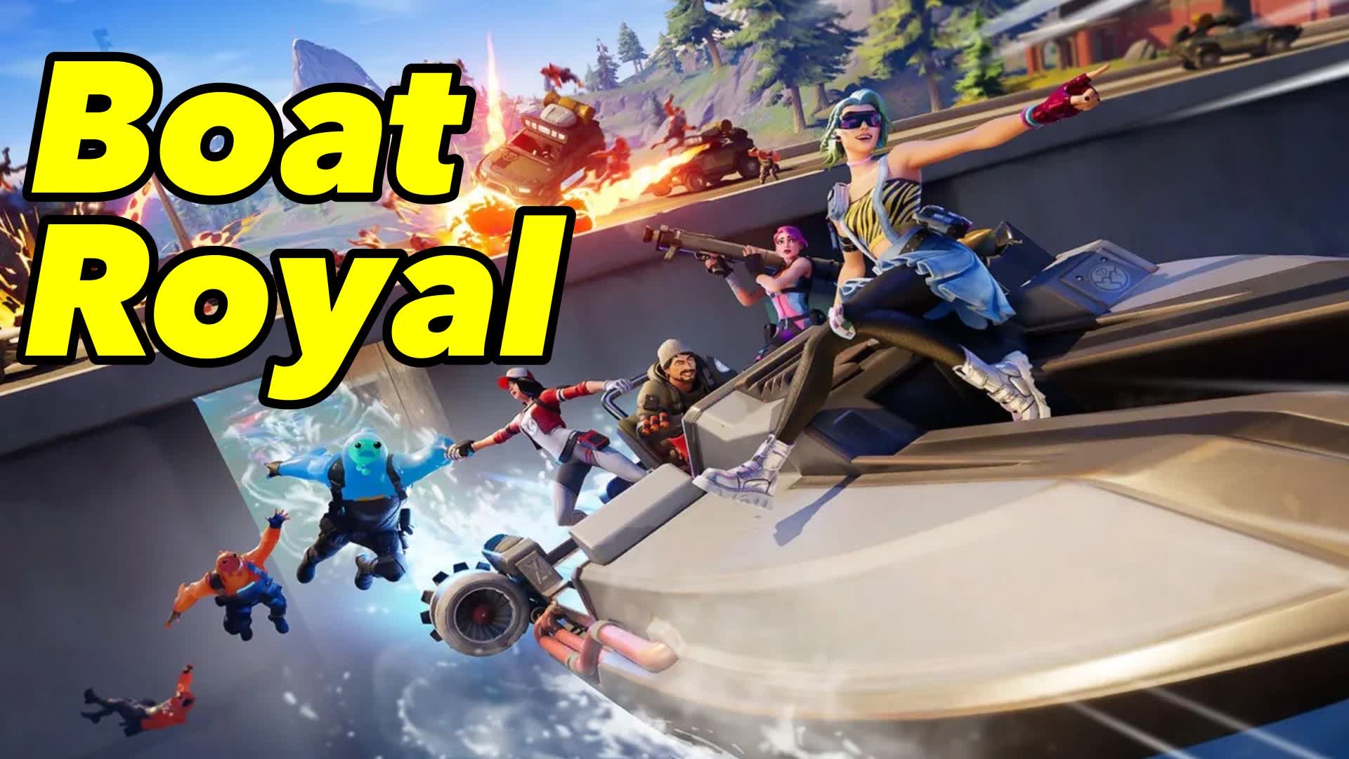 Boat Royal! (BETA) [ notkilla ] – Fortnite Creative Map Code