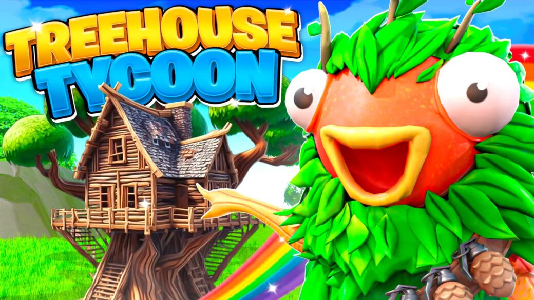 TREEHOUSE TYCOON 🌳 [ visioncreatesfn ] – Fortnite Creative Map Code