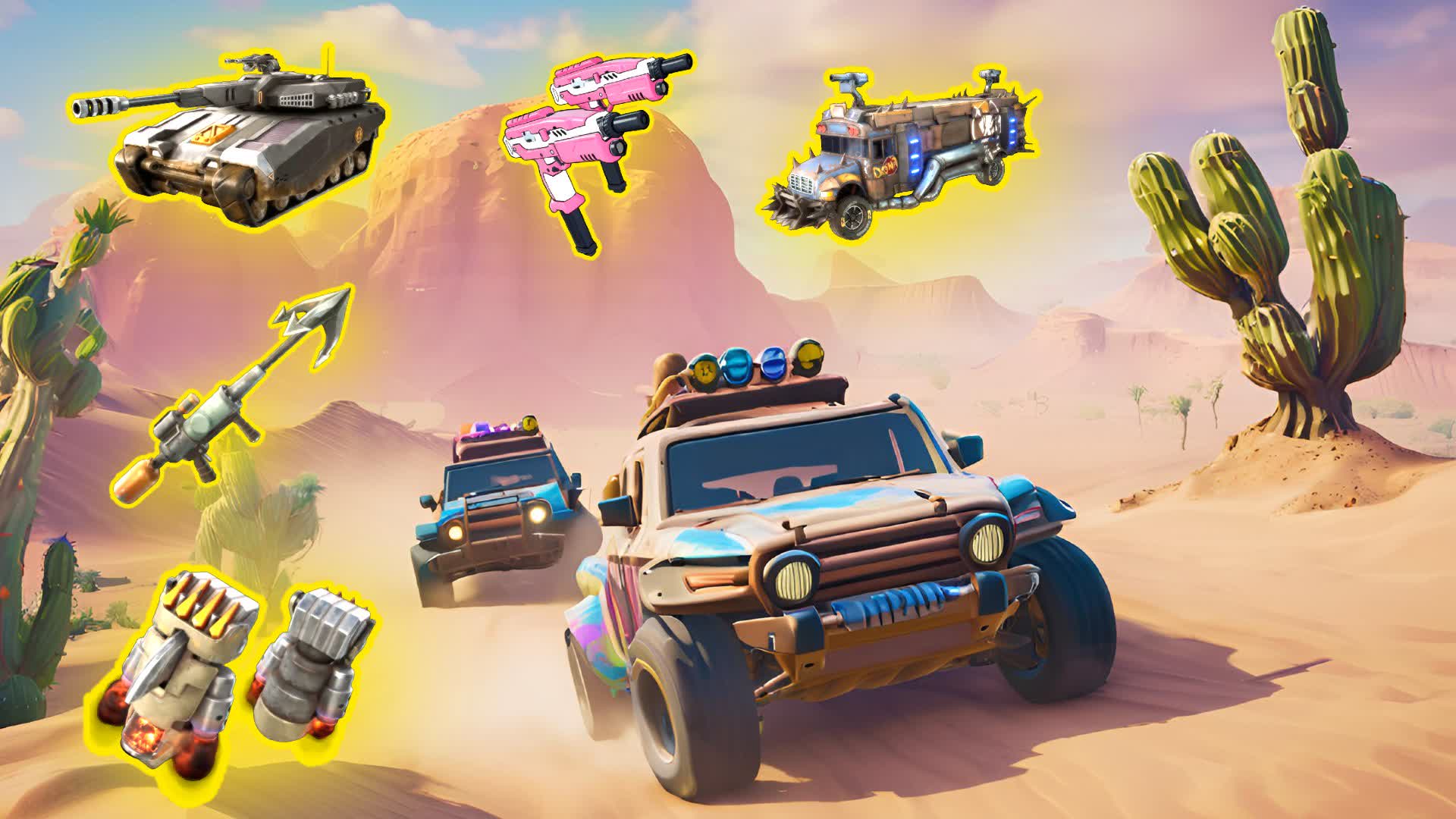 Duo Driveby FFA [ skygoty ] – Fortnite Creative Map Code