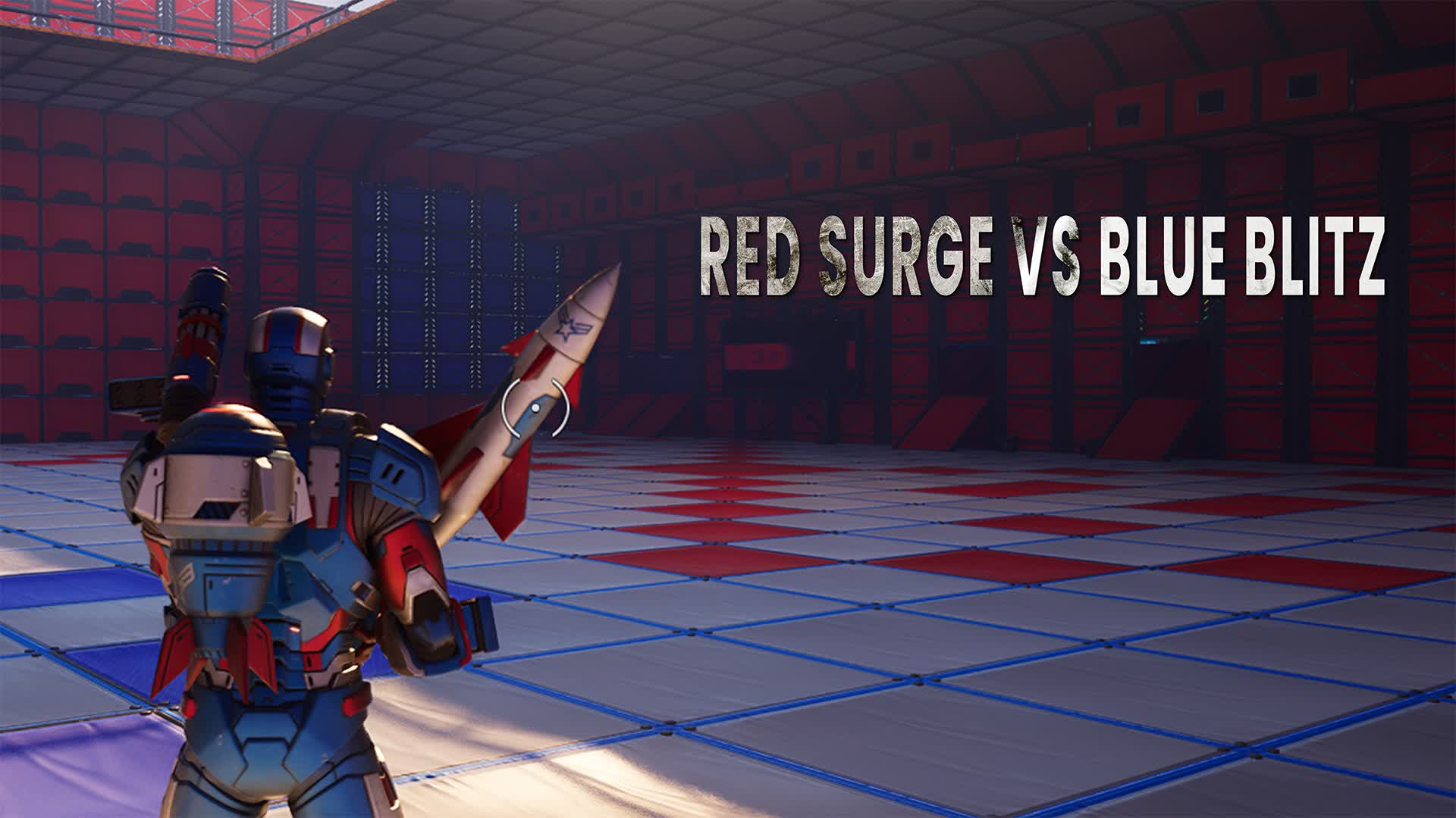 RED SURGE VS BLUE BLITZ [ yftstudios ] – Fortnite Creative Map Code