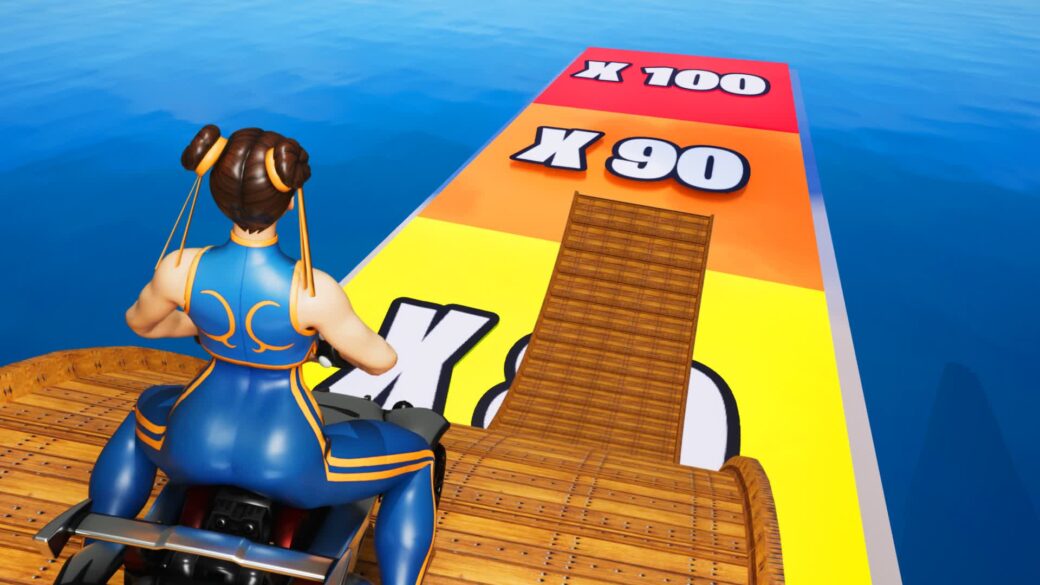 Chun Li Mega Ramp [ comment ] – Fortnite Creative Map Code
