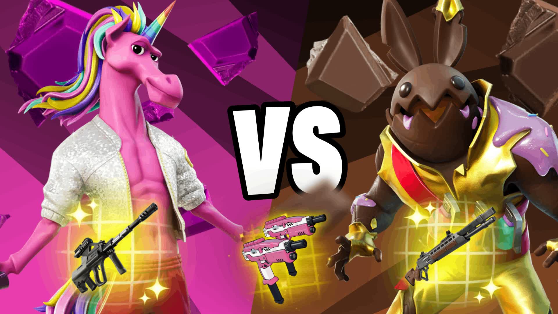 🍭 Candy vs. Chocolate 🔫 [ tjarx ] – Fortnite Creative Map Code