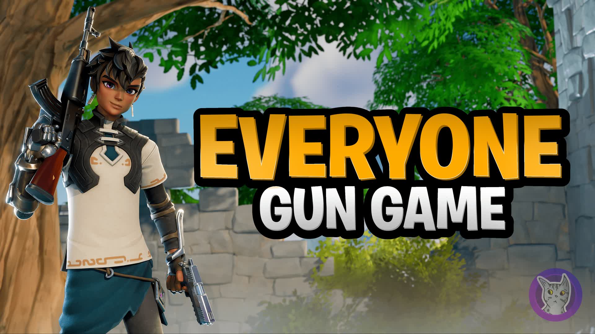 Everyone Gun Game [ sawyer ] – Fortnite Creative Map Code