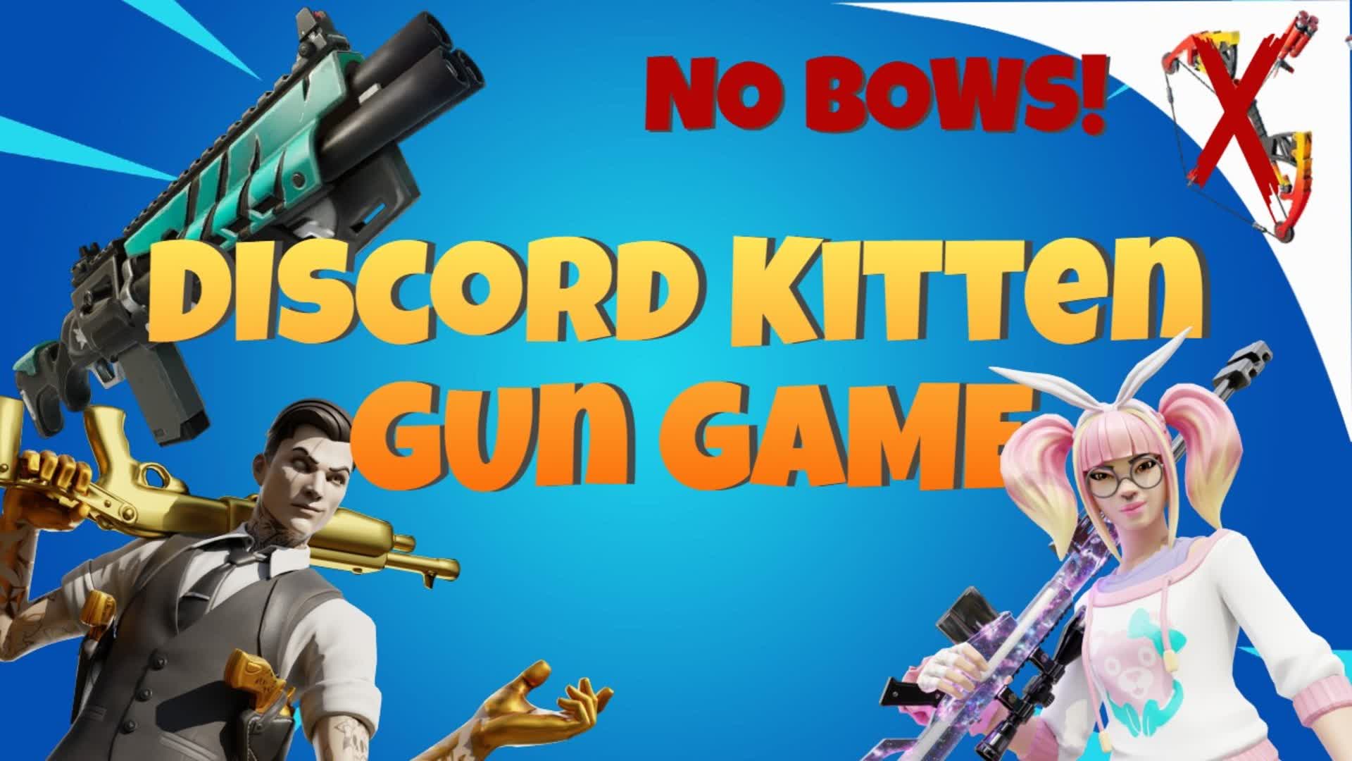 Discord Kitten GUN GAME [ loveyevee ] – Fortnite Creative Map Code