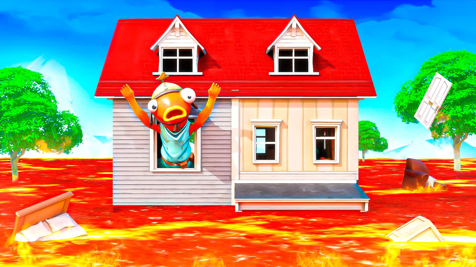 Floor Is Lava: MiniGame🌋 [ cre8tfun ] – Fortnite Creative Map Code