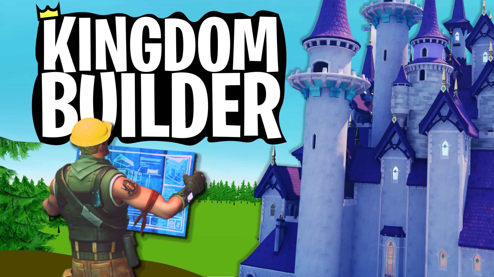 🏰 KINGDOM BUILDER 👑 [ barnyard ] – Fortnite Creative Map Code