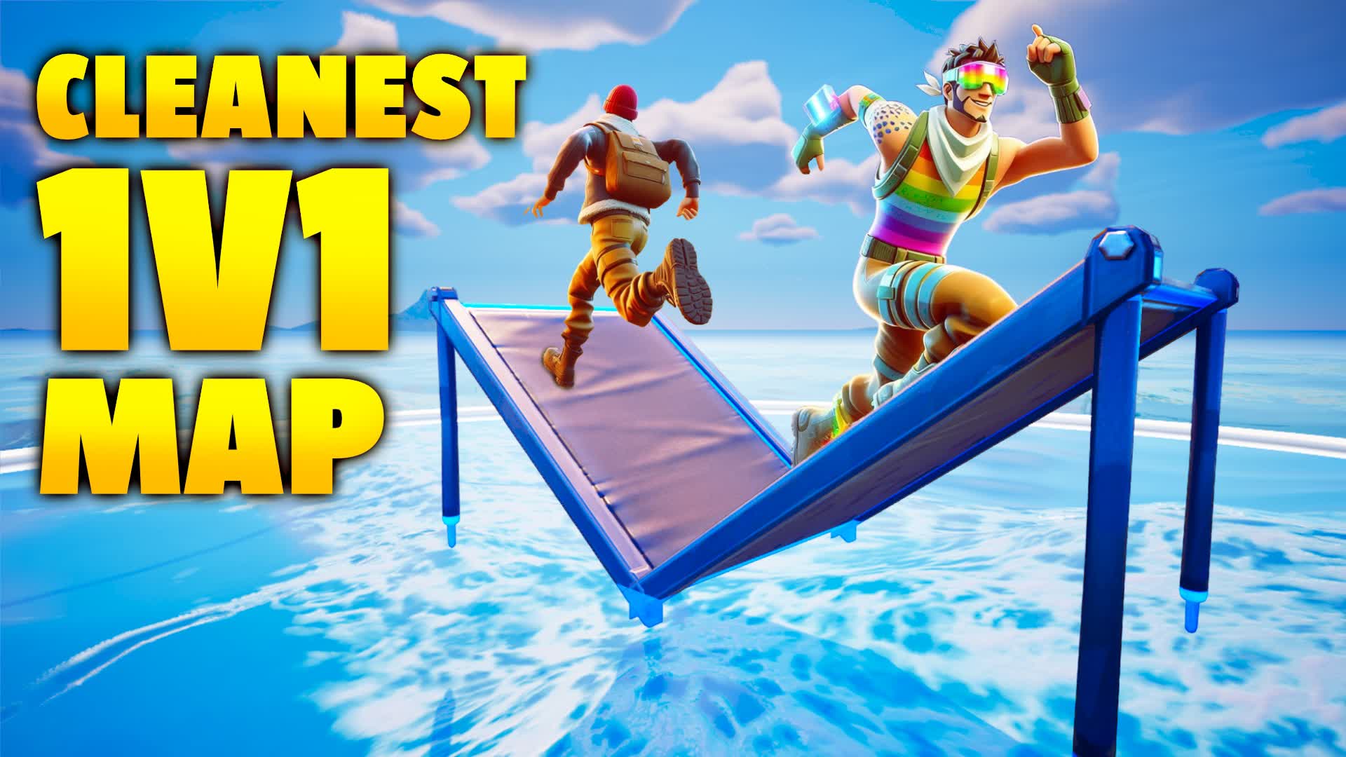 🛠️ THE CLEANEST 1V1 MAP EVER 🔥 [ reiziv ] – Fortnite Creative Map Code