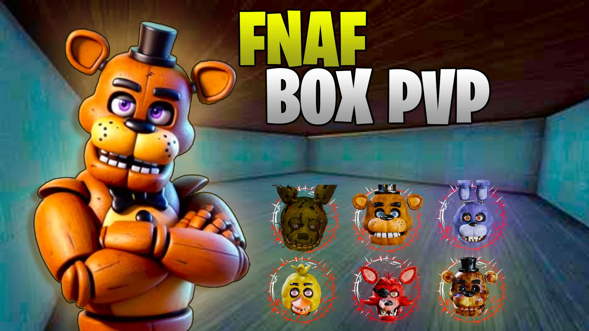 📦 Fnaf Box PVP 📦 [ tilted10 ] – Fortnite Creative Map Code