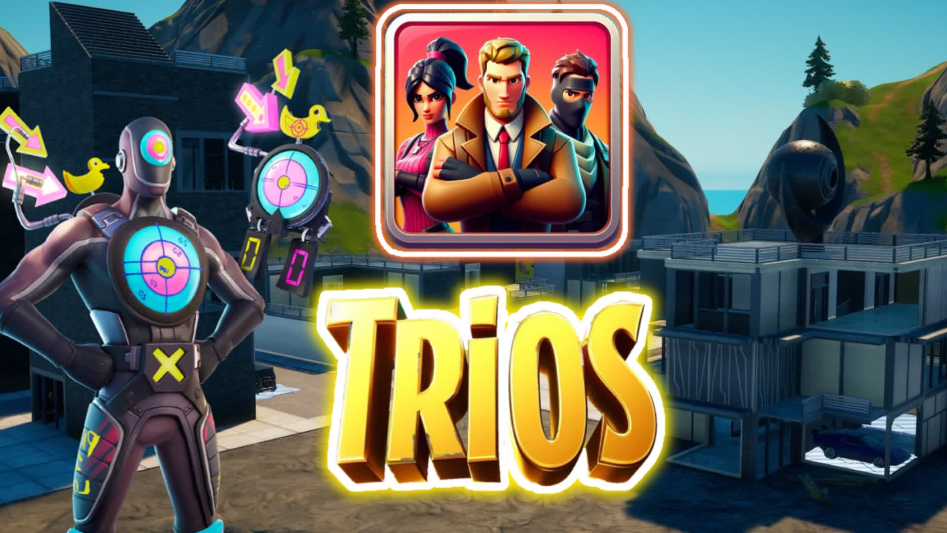 🤖 99 BOTS (TRIOS) - BATTLE SIMULATOR [ converge ] – Fortnite Creative ...
