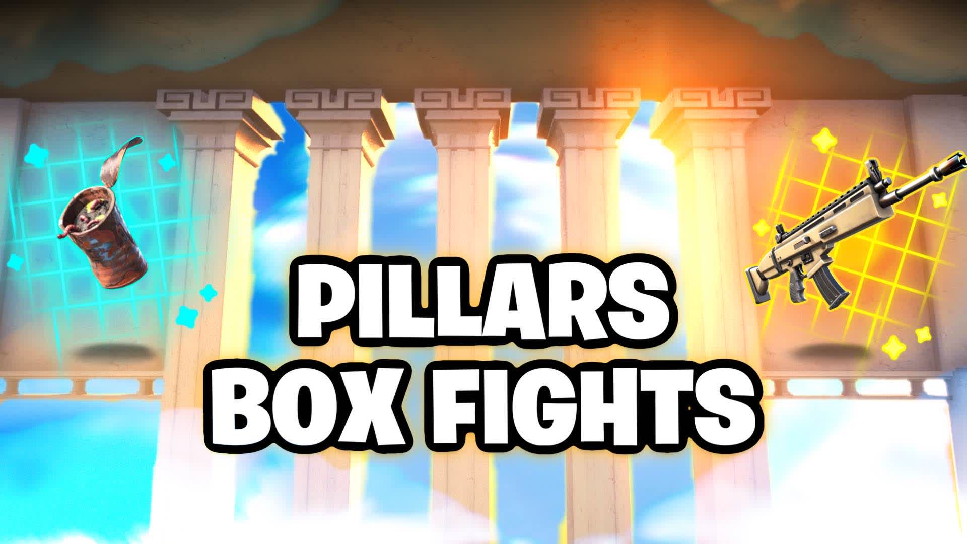 Pillars Box Fights [ logiebear ] – Fortnite Creative Map Code