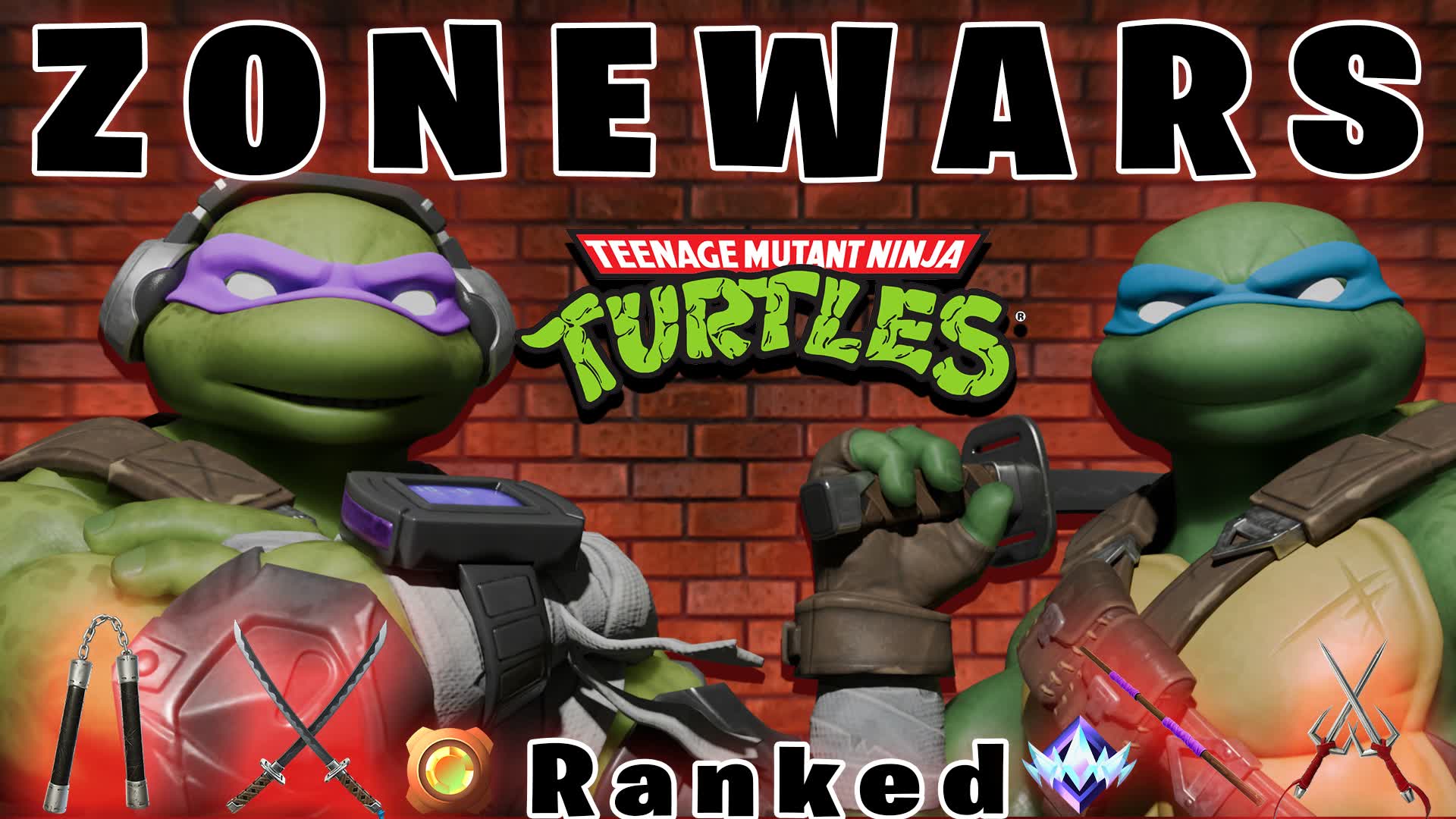 TMNT ZONEWARS [ upgradefn ] – Fortnite Creative Map Code